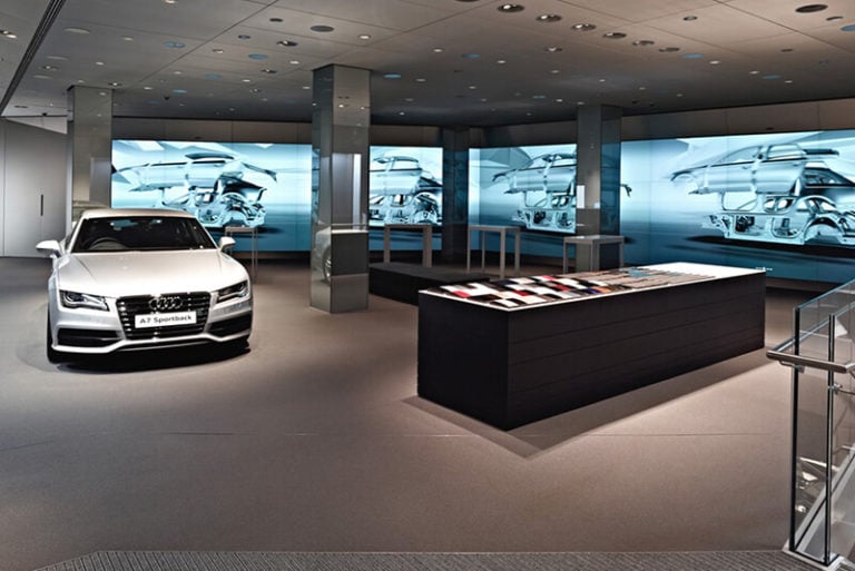 Audi City digital car showroom development - Shopworks